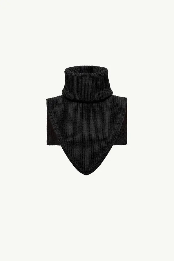Moncler Wool Neck Warmer - Black