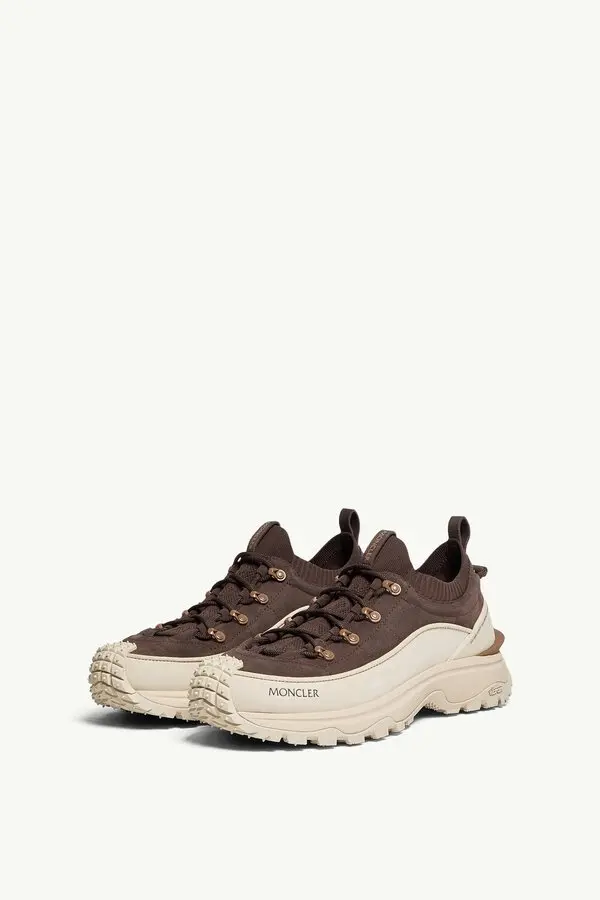 Moncler Trailgrip Lite3 Nubuck & Suede Sneakers
