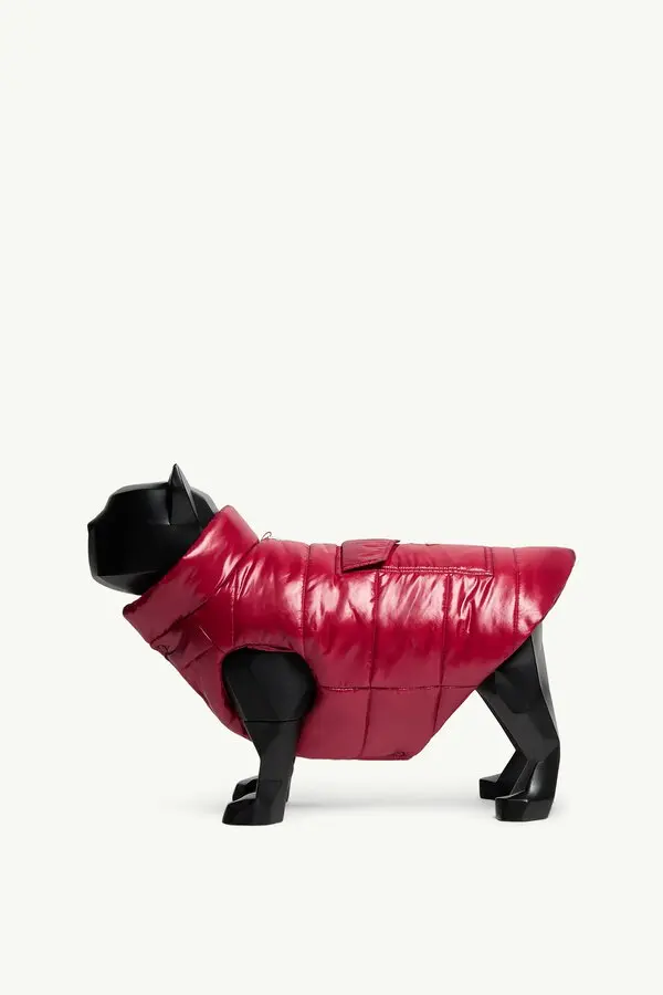 MONCLER POLDO DOG COUTURE Padded Dog Vest - Red