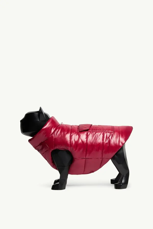 MONCLER POLDO DOG COUTURE Padded Dog Vest - Red