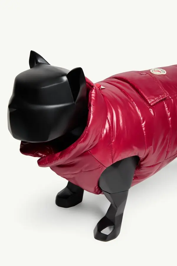 MONCLER POLDO DOG COUTURE Padded Dog Vest - Red