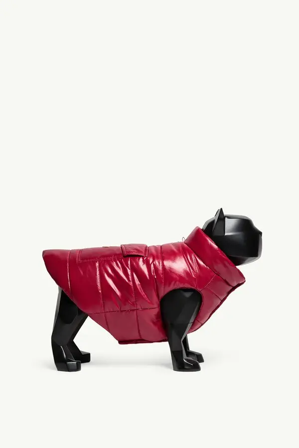 MONCLER POLDO DOG COUTURE Padded Dog Vest - Red