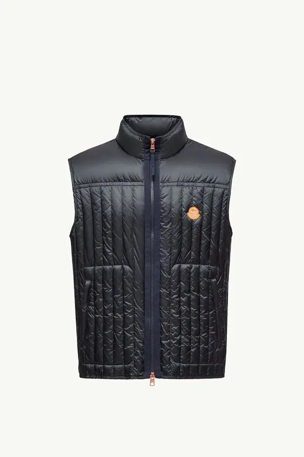 MONCLER X GILGA FARM DESIGNED BY DONALD GLOVER X Gilga Farm Donald Glover Tangerine Down Vest