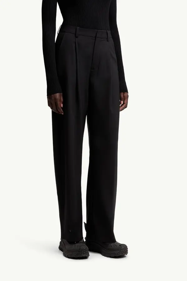MONCLER X EDWARD ENNINFUL Ee72 Tailored Technical Wool Pants