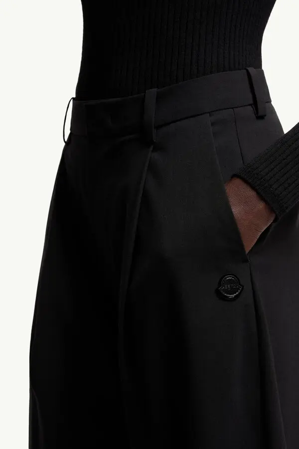 MONCLER X EDWARD ENNINFUL Ee72 Tailored Technical Wool Pants