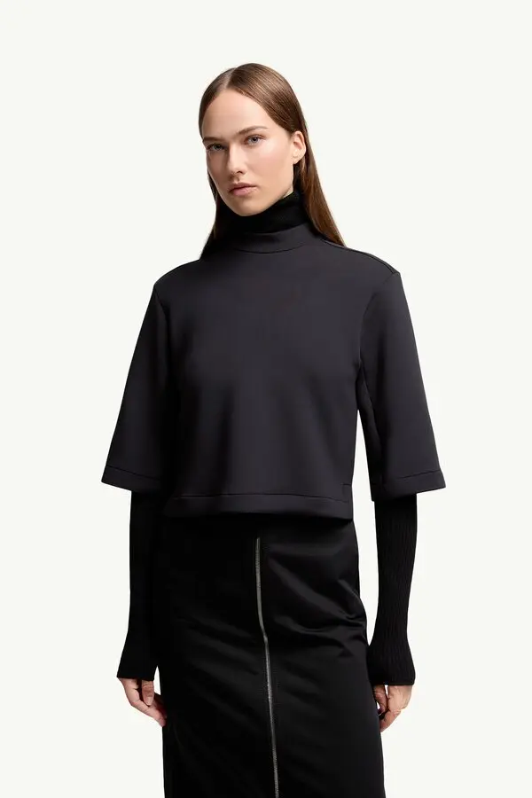MONCLER X EDWARD ENNINFUL Neoprene T-shirt