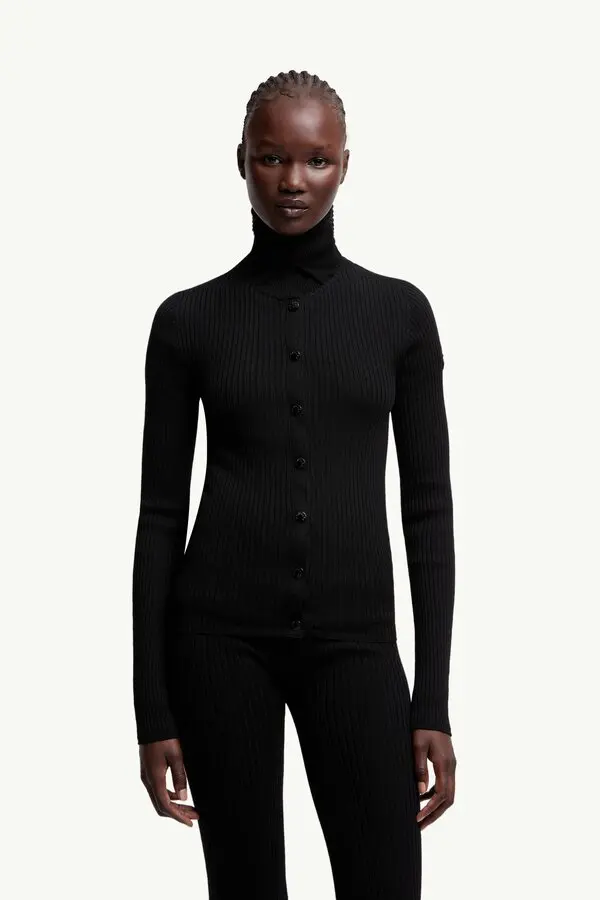 MONCLER X EDWARD ENNINFUL Wool Cardigan