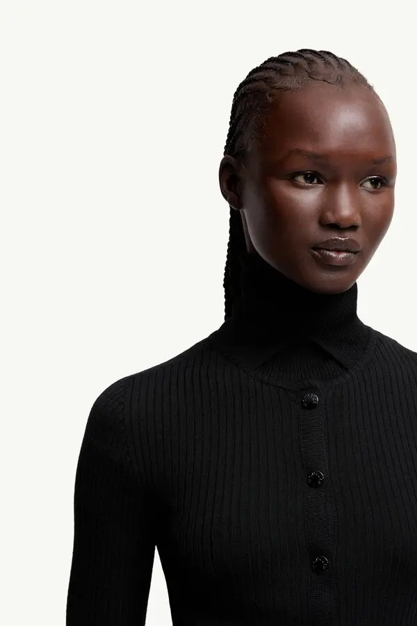 MONCLER X EDWARD ENNINFUL Wool Cardigan