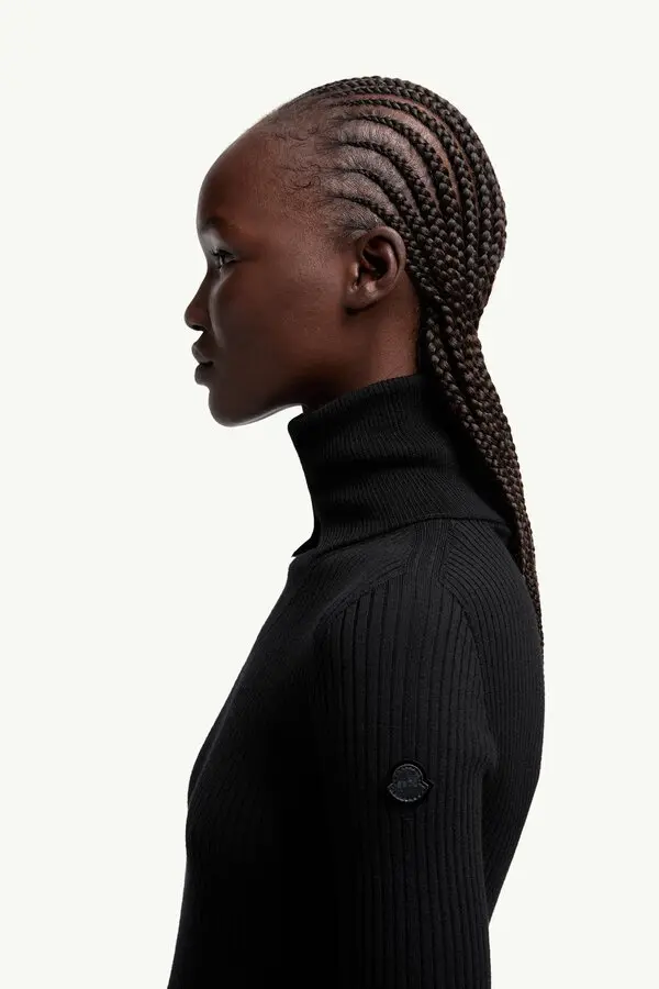 MONCLER X EDWARD ENNINFUL Wool Turtleneck Sweater