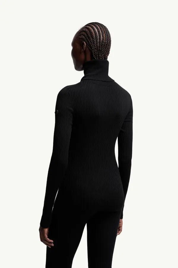 MONCLER X EDWARD ENNINFUL Wool Turtleneck Sweater