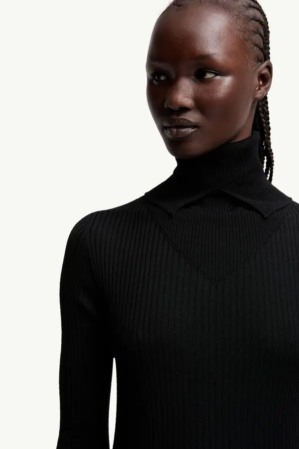 MONCLER X EDWARD ENNINFUL Wool Turtleneck Sweater