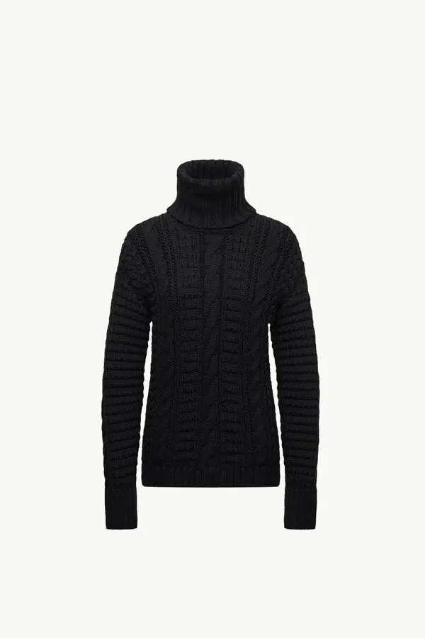 MONCLER X EDWARD ENNINFUL Wool Turtleneck Sweater