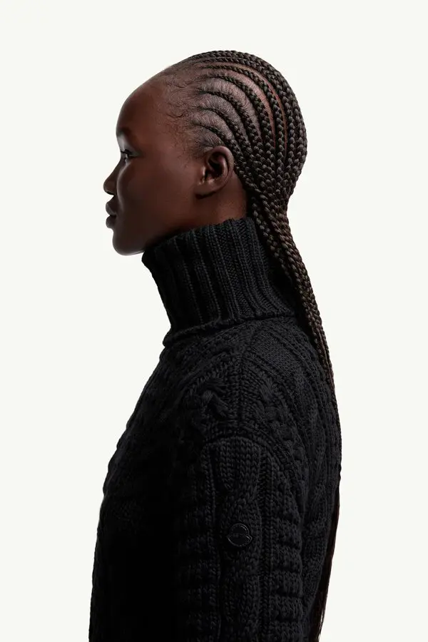 MONCLER X EDWARD ENNINFUL Wool Turtleneck Sweater