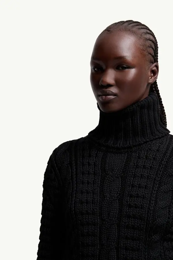 MONCLER X EDWARD ENNINFUL Wool Turtleneck Sweater