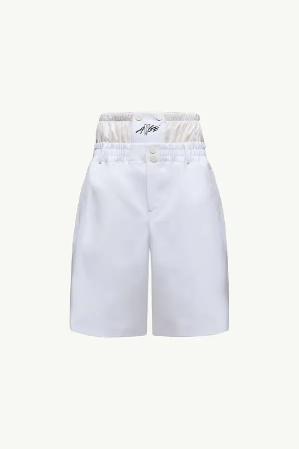 MONCLER X A$AP ROCKY Logo Print Shorts