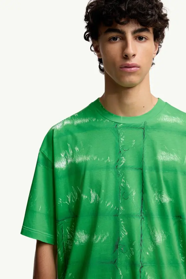 MONCLER X A$AP ROCKY Cotton T-shirt - Green