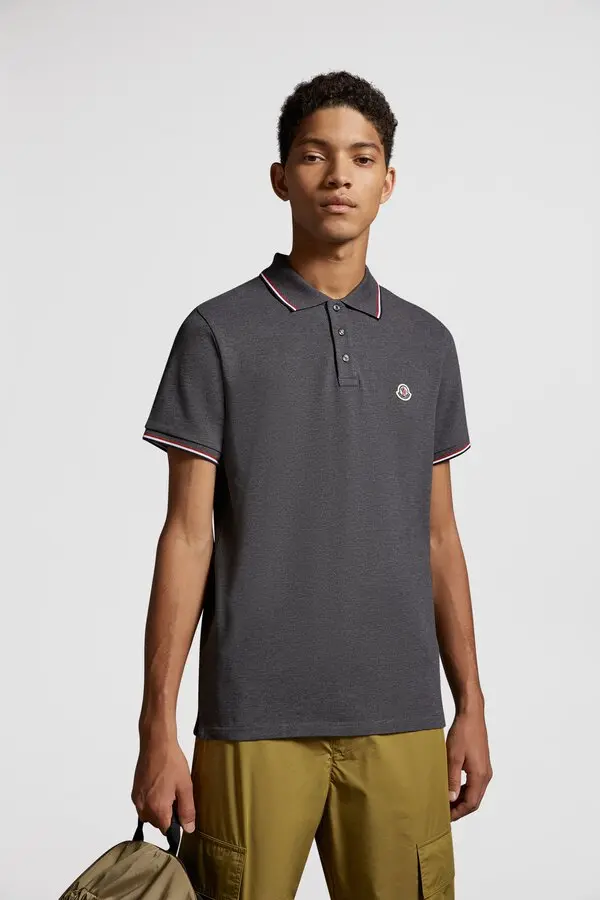 Moncler Logo Patch Polo Shirt