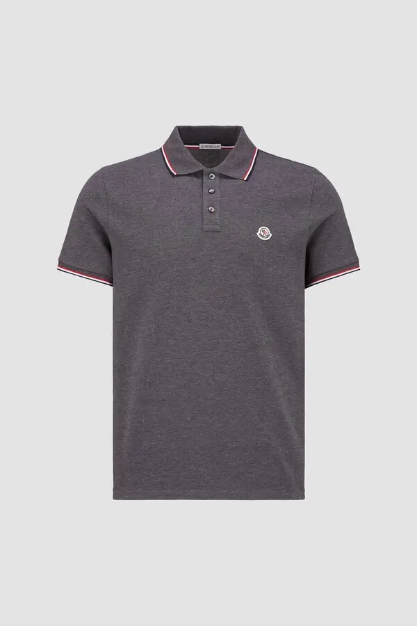Moncler Logo Patch Polo Shirt