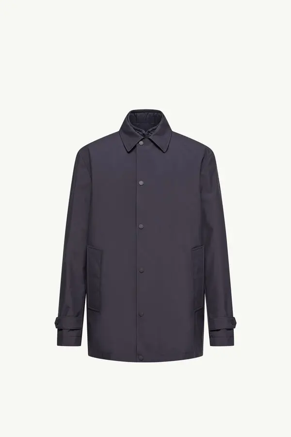 Moncler Brecon Mid-length 3-in-1 Down Shirt Jacket