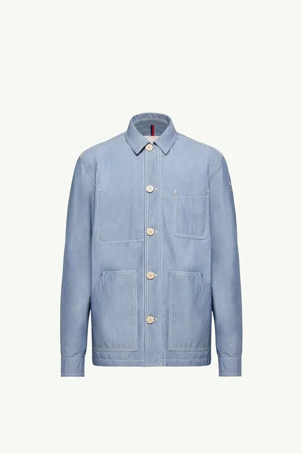 Moncler Elorn Chambray Shirt Jacket