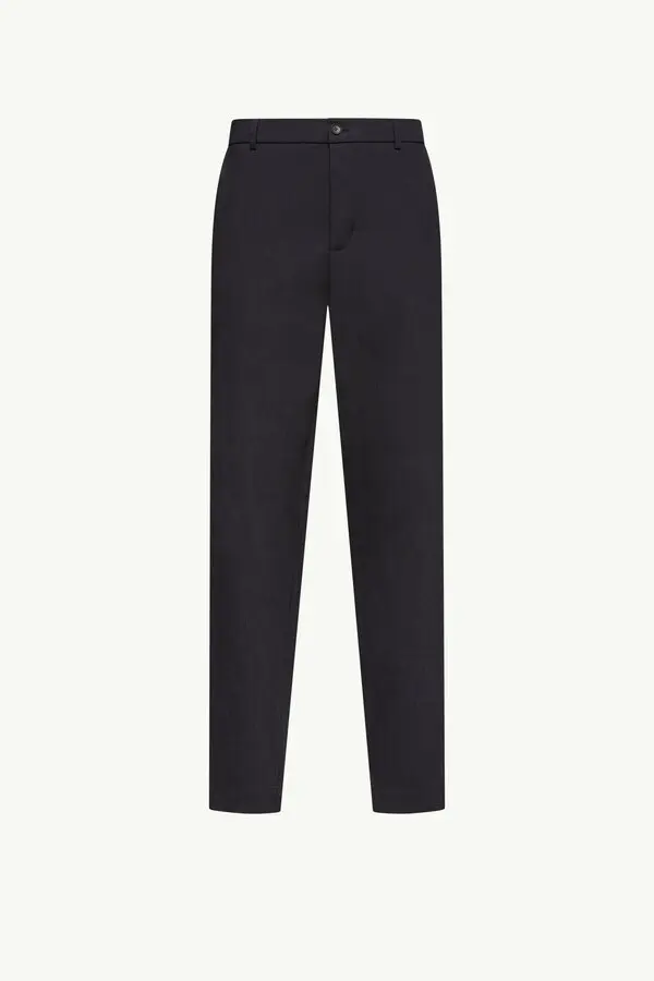 Moncler Technical Linen Blend Pants