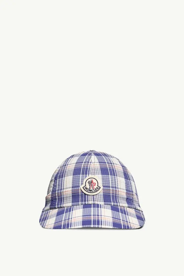 Moncler Striped Baseball Cap