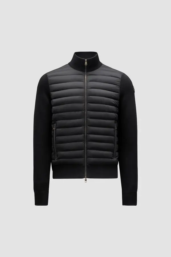 Moncler Padded Cotton Zip-up Cardigan
