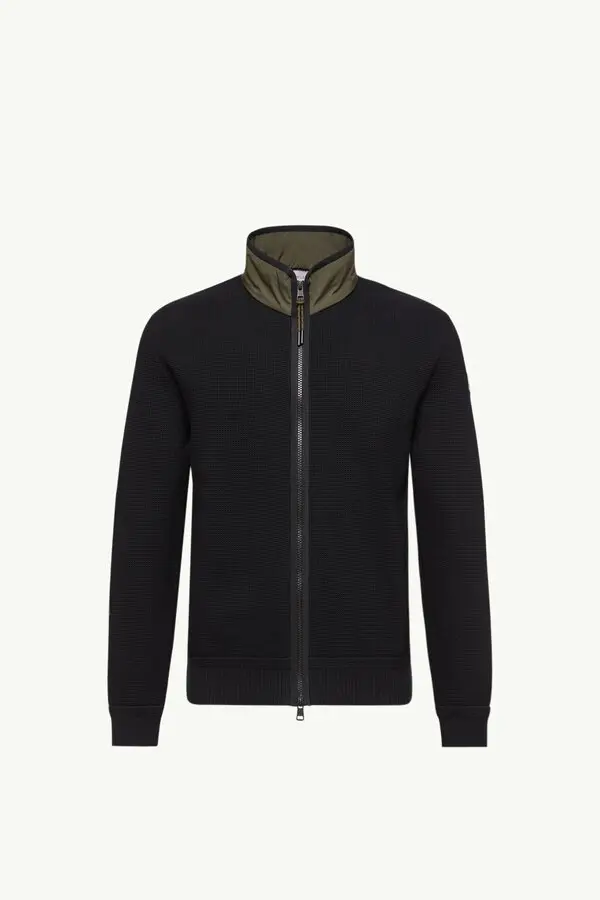 Moncler Zip-up Cotton Cardigan