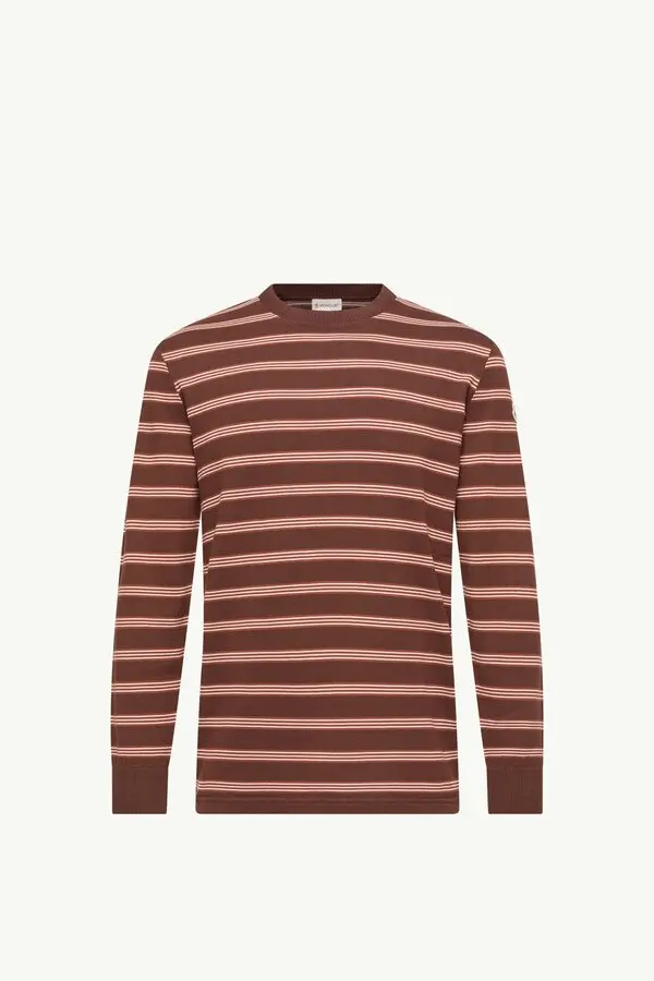 Moncler Striped Cotton Sweatshirt