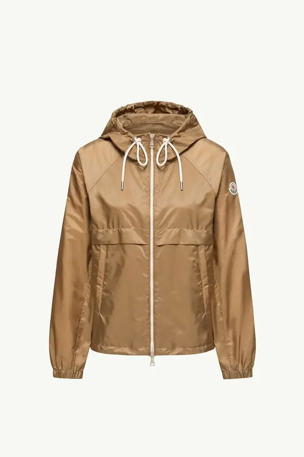 Moncler Coquelicot Hooded Jacket - Beige
