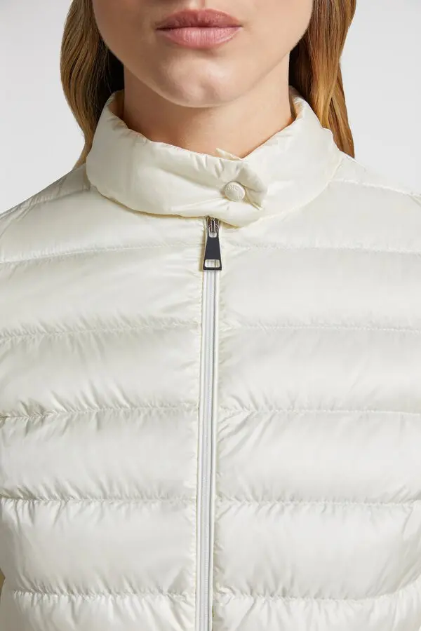 Moncler Lans Short Down Jacket - White