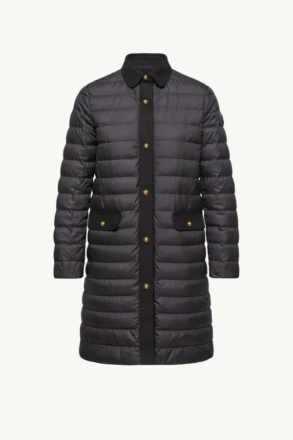 Moncler Jujulong Cotton & Linen-trimmed Down Jacket