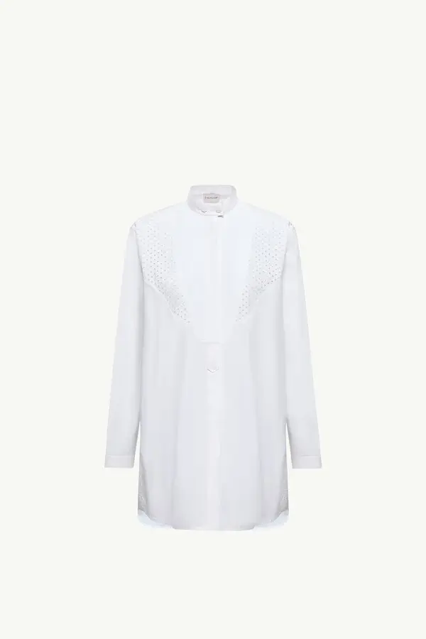 Moncler San Gallo Cotton Poplin Shirt
