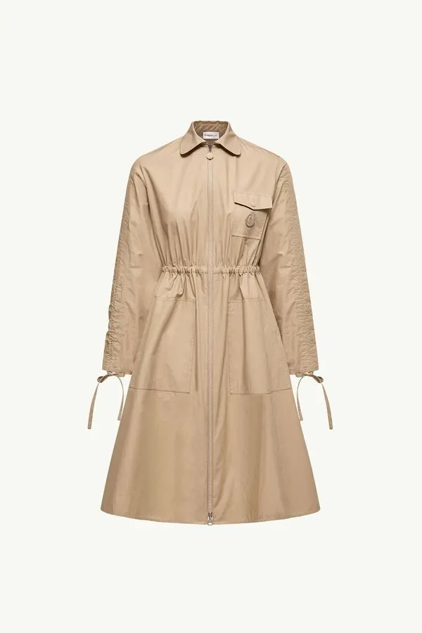 Moncler Cotton Poplin Shirt Dress