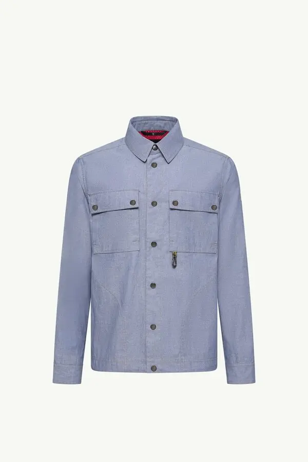 Moncler Chambray Long Sleeve Shirt