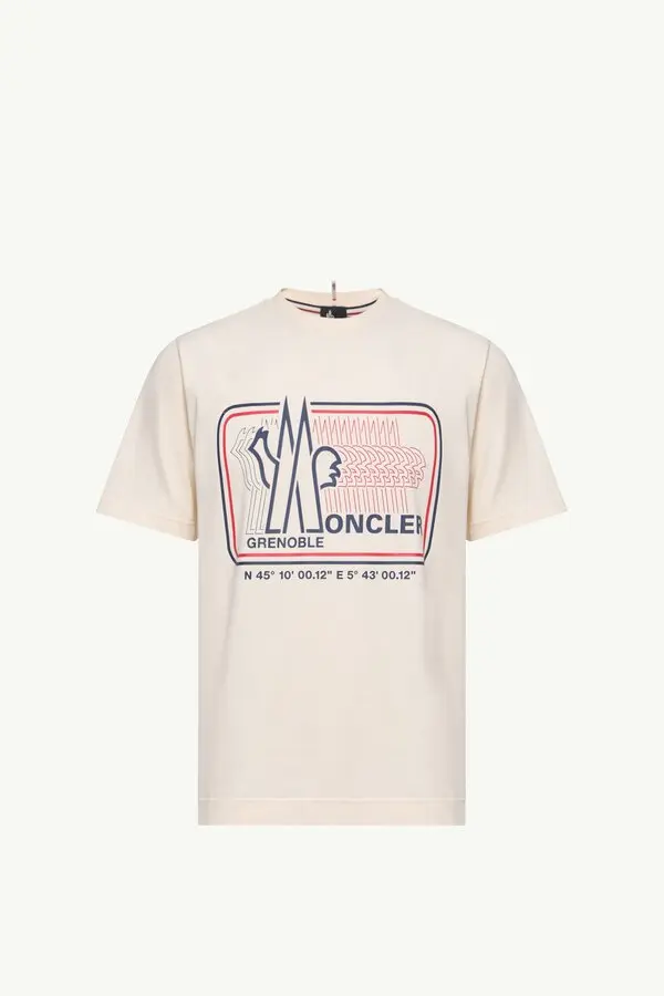 Moncler Logo Cotton Blend T-shirt