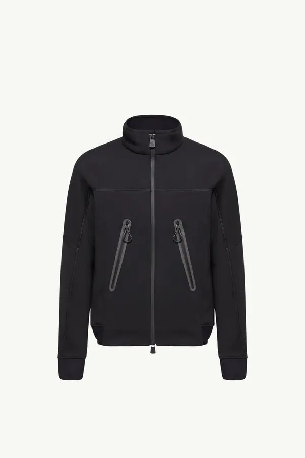 Moncler Logo Zip-up Sweatshirt