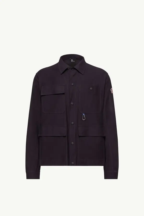Moncler Cotton Gabardine Shirt Jacket