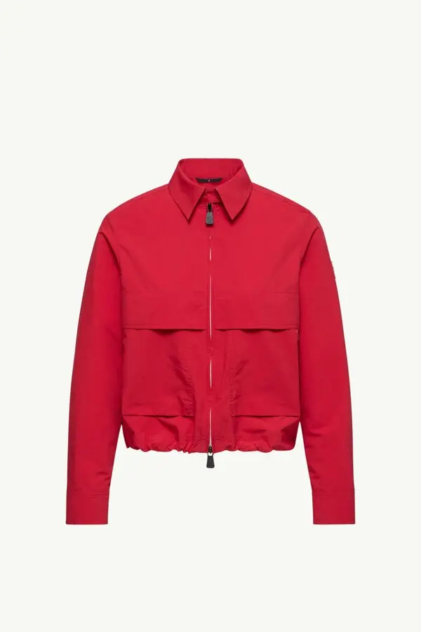 Moncler Technical Froissé Long Sleeve Shirt