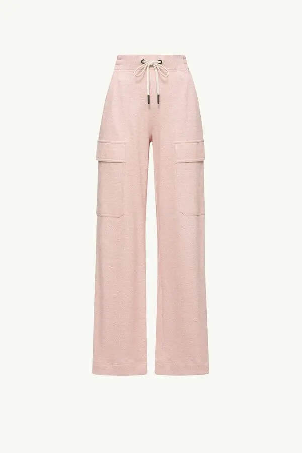 Moncler Linen & Cotton Blend Sweatpants