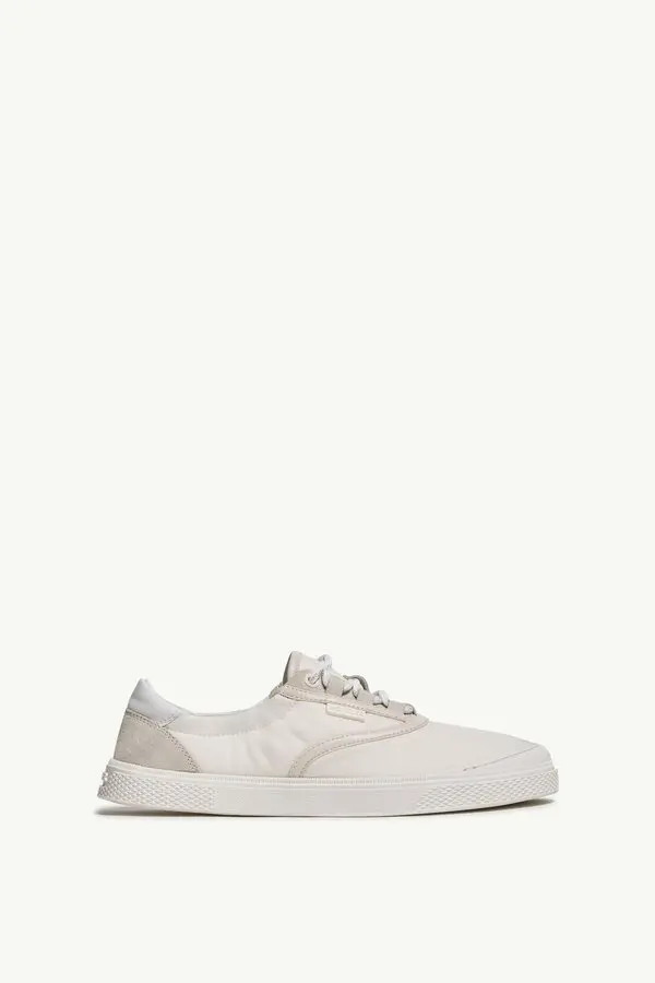 Moncler Vera Leisure Nylon Sneakers - Beige
