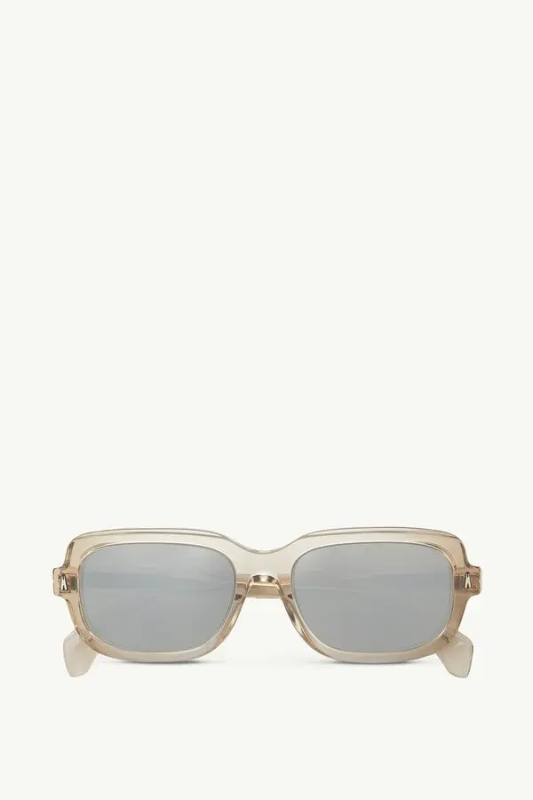 Moncler Suntrap Rectangular Sunglasses