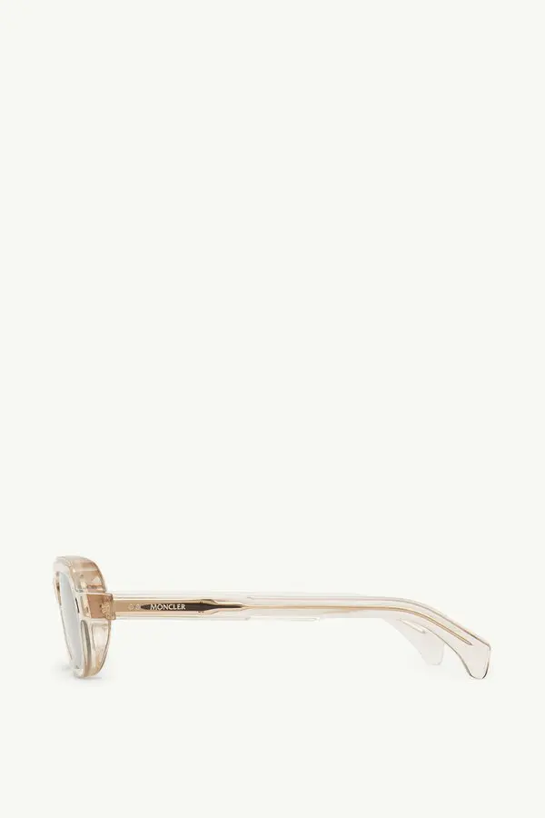 Moncler Suntrap Rectangular Sunglasses