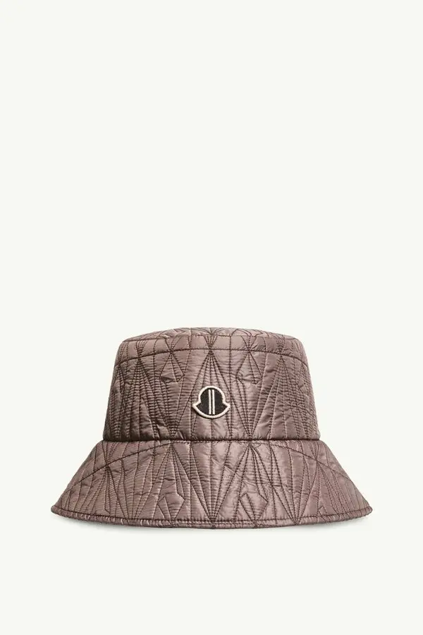 MONCLER + RICK OWENS Padded Bucket Hat - Brown