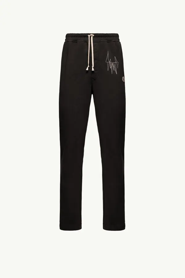 MONCLER + RICK OWENS Cotton Sweatpants - Black