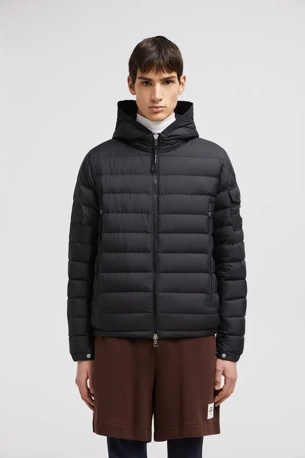 Moncler Galion Hooded Short Down Jacket