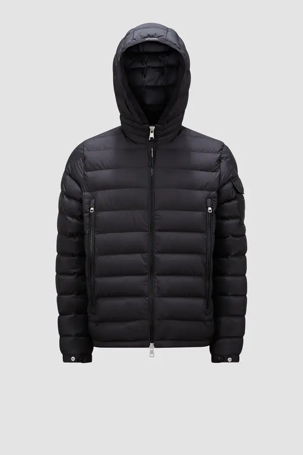 Moncler Galion Hooded Short Down Jacket