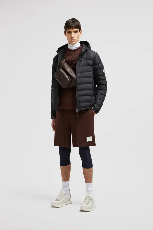 Moncler Galion Hooded Short Down Jacket