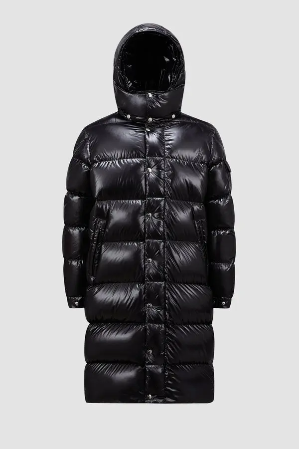 Moncler Hanoverian Hooded Long Down Jacket