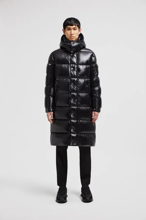 Moncler Hanoverian Hooded Long Down Jacket